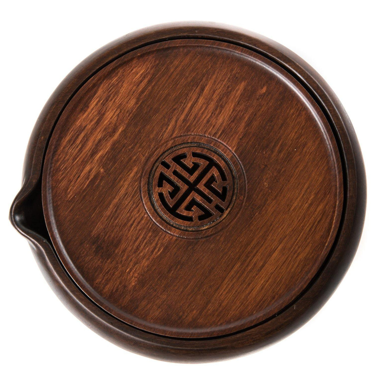 Round GongFu Tea Tray (Tea Boat / Cha Pan)